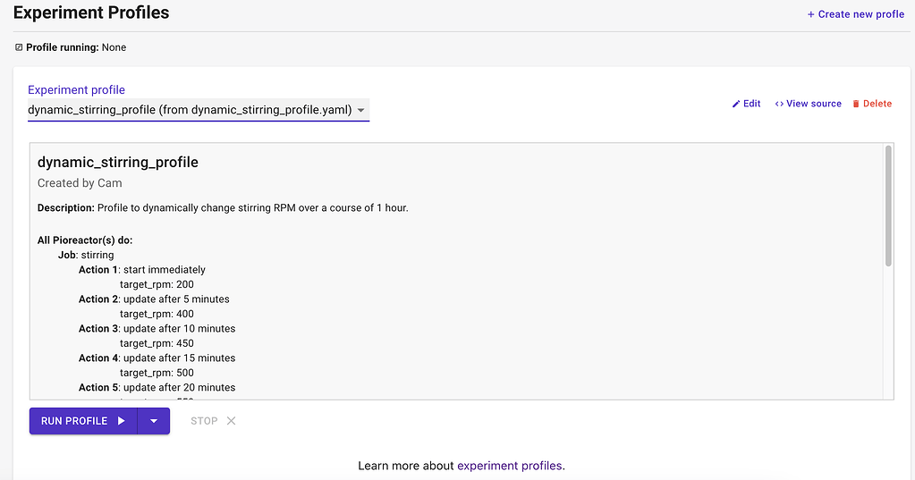 GPT to create experiment profiles - Advanced users - Pioreactor forum